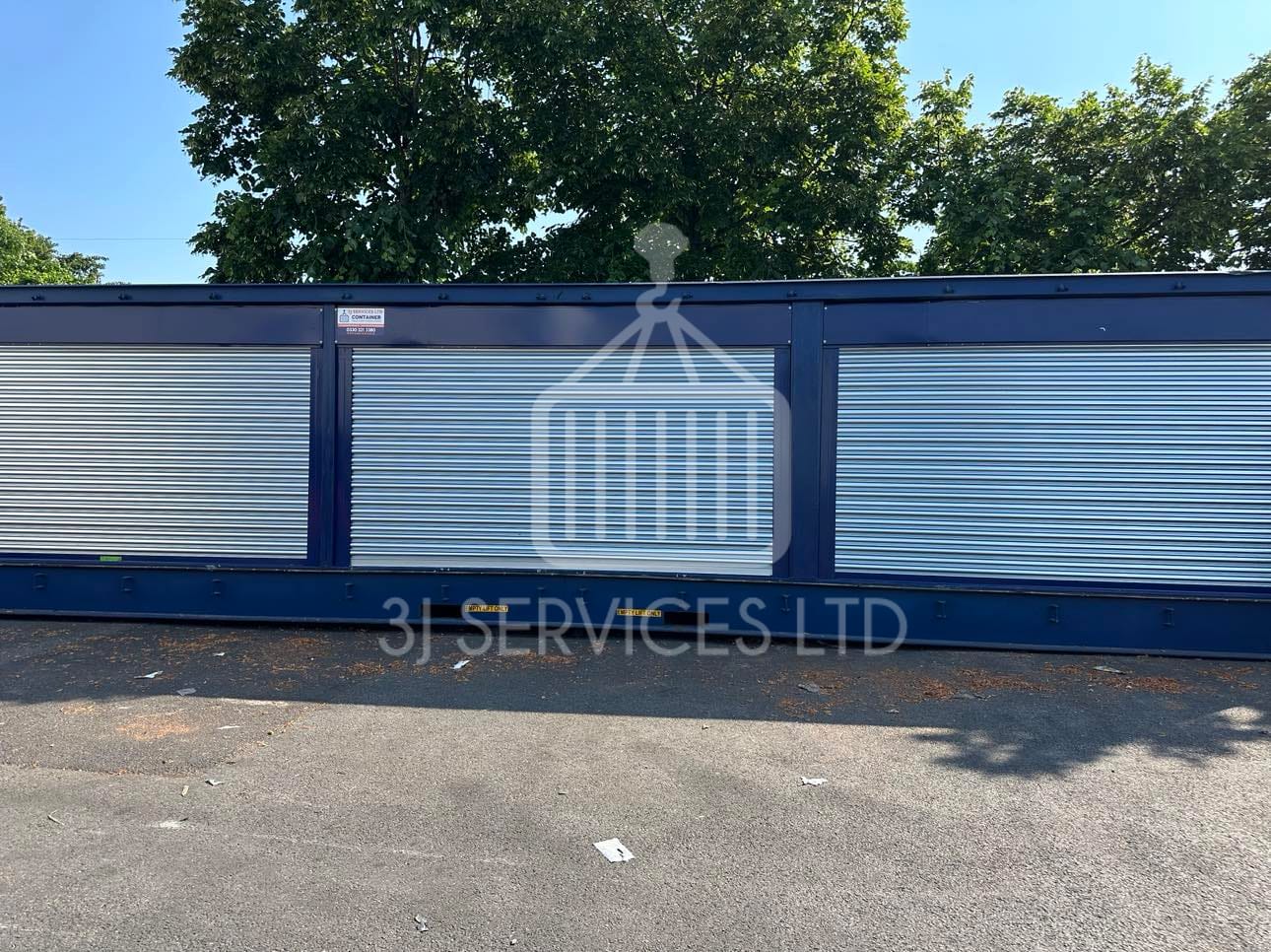 Shipping Container Roller Shutters - 3J Services Ltd