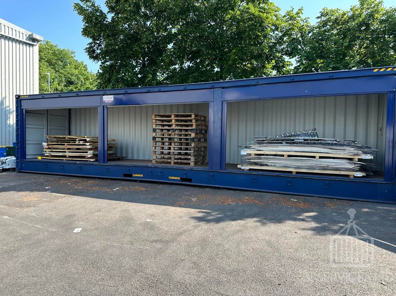 Shipping Container Roller Shutters - 3J Services Ltd