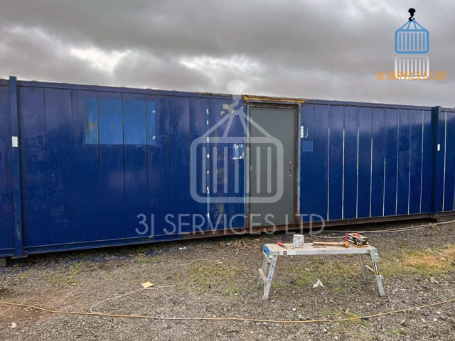 Case Study: 32ft Office and Canteen Units Refurbishment