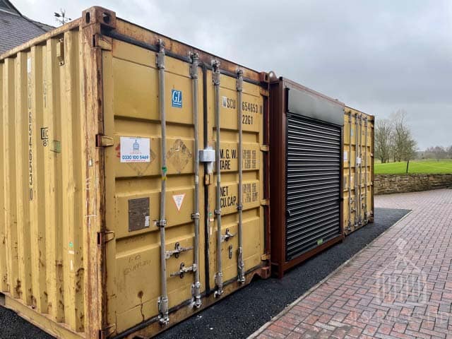 Golf Buggy Storage Containers with Roller Shutters