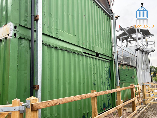 Training Rig Container Repaint Wakefield