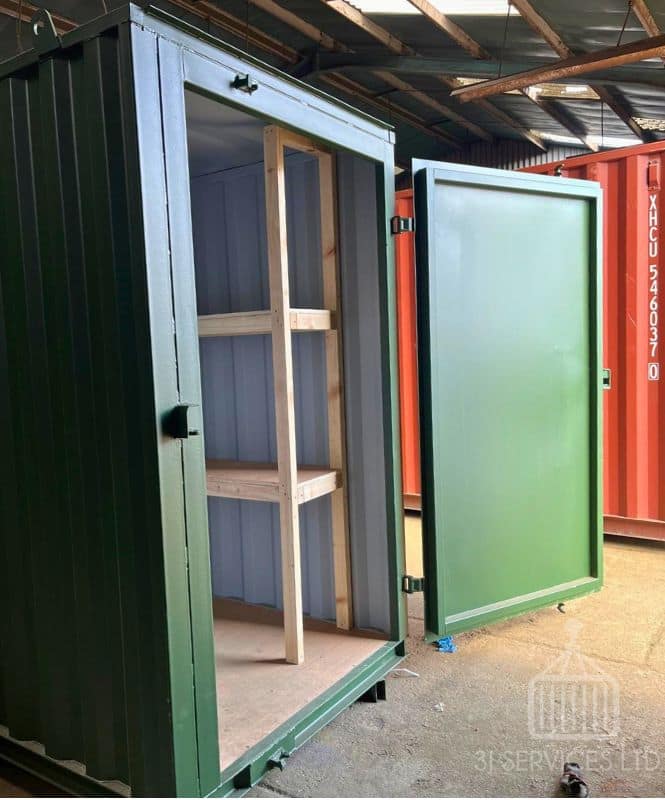 Case Study: 5ft Custom Catering Storage Unit Conversion - 3J Services Ltd