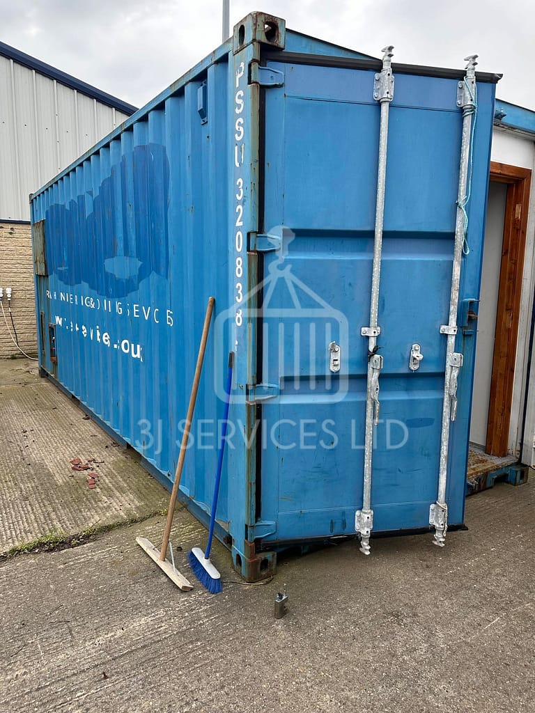 Case Study: Diving Company Shipping Container Repaint - 3J Services Ltd