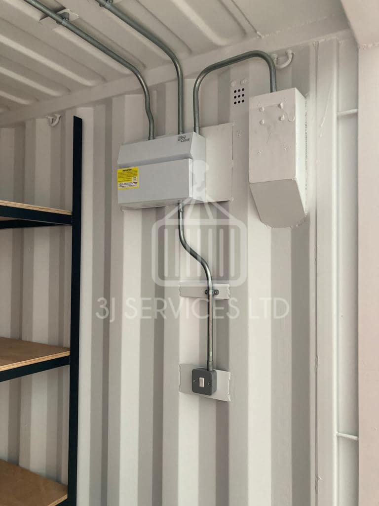Shipping Container Electrics - 3J Services Ltd