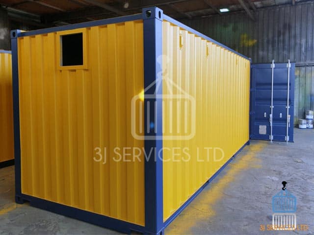 Case Study - HVAC Extraction Shipping Container Conversion