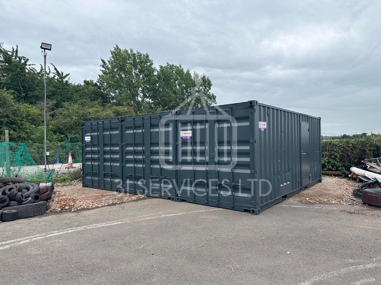 Case Study: 20ft Container Workshops for Kart Race Track - 3J Services Ltd