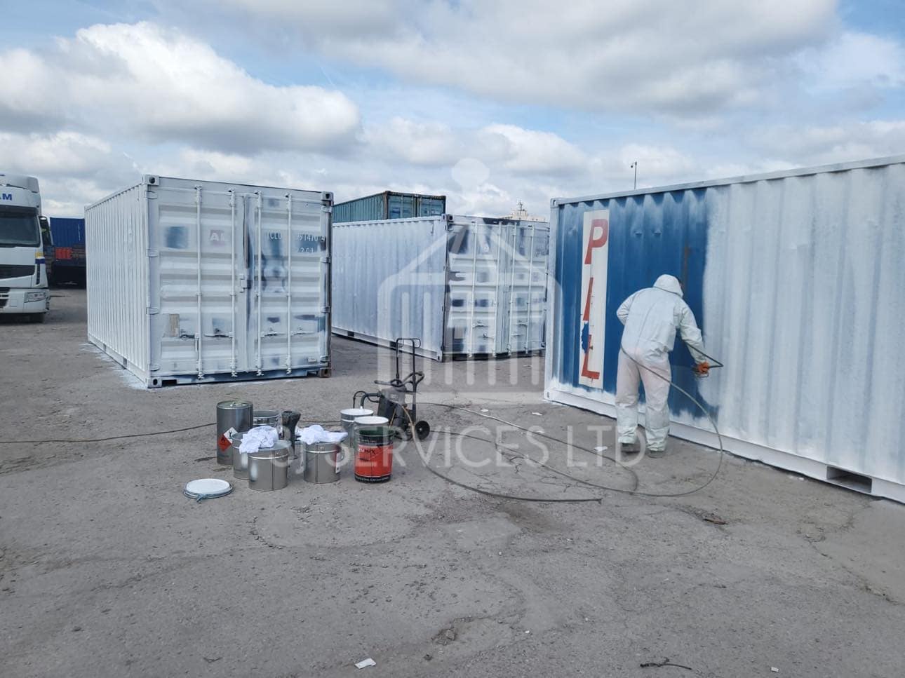 Shipping Container Repairs - 3J Services Ltd