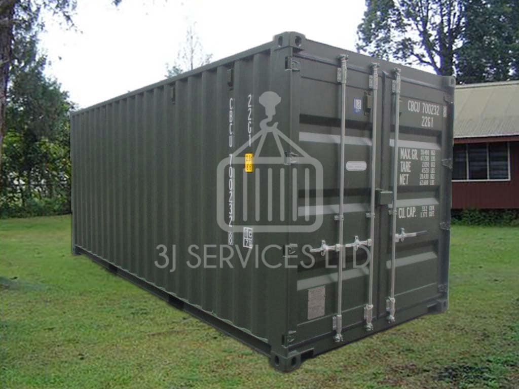 Case Study: 20ft Container Shed in Shropshire - 3J Services Ltd