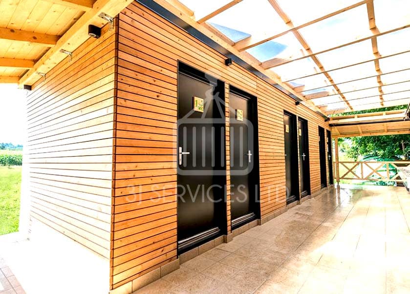 Timber Cladding for Shipping Containers - 3J Services Ltd