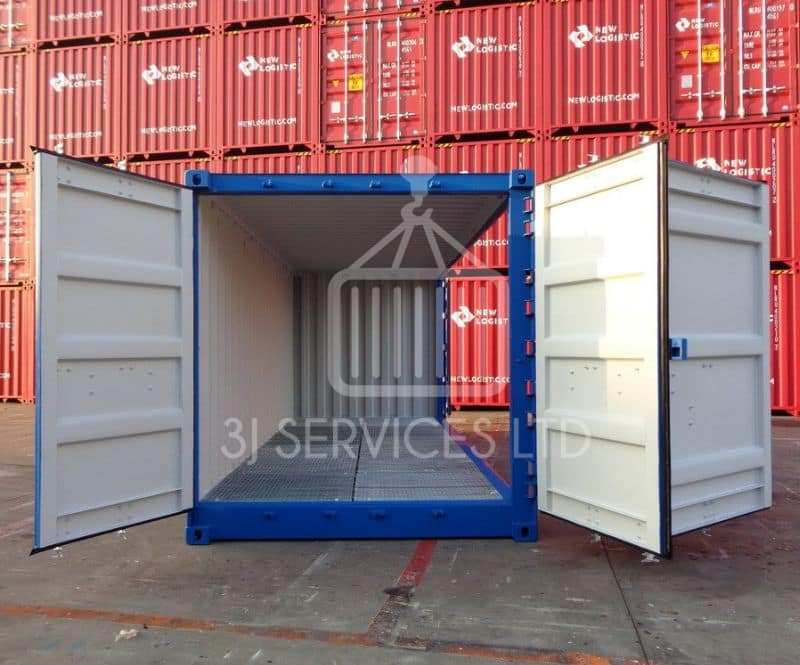 20ft Side Loading Chemical Store Containers - 3J Services Ltd