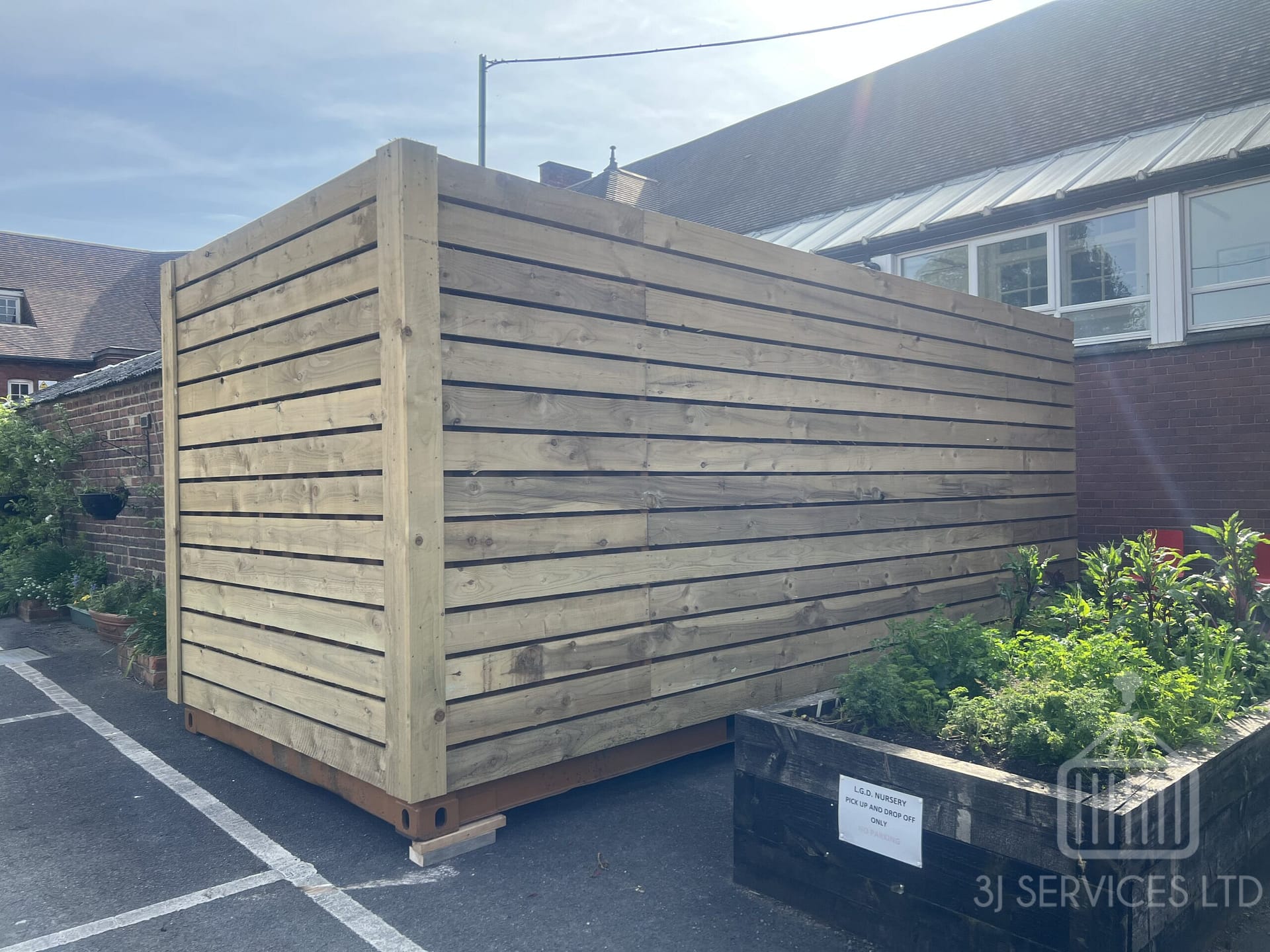 Timber Cladding for Shipping Containers - 3J Services Ltd