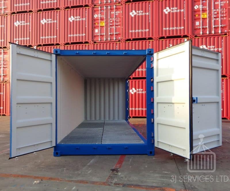20ft Side Loading Chemical Store Containers - 3J Services Ltd